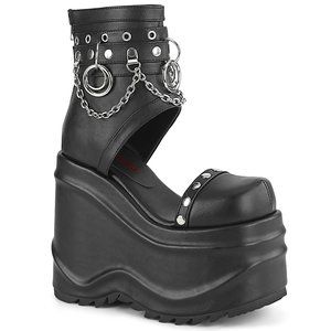Shoes | Gothic Wedge Platform Ankle Boots | Poshmark